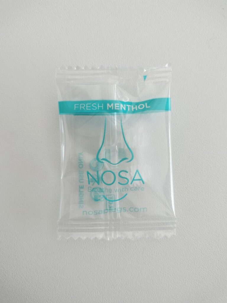 Nasenstöpsel Menthol gegen geruch bestellen - NOSA Plugs